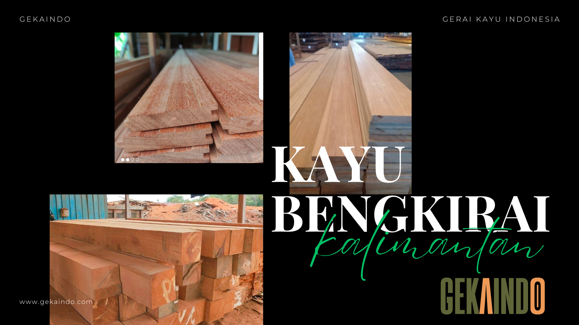Kayu Bengkirai Jakarta Barat, Bisa Pesan Dari Rumah!